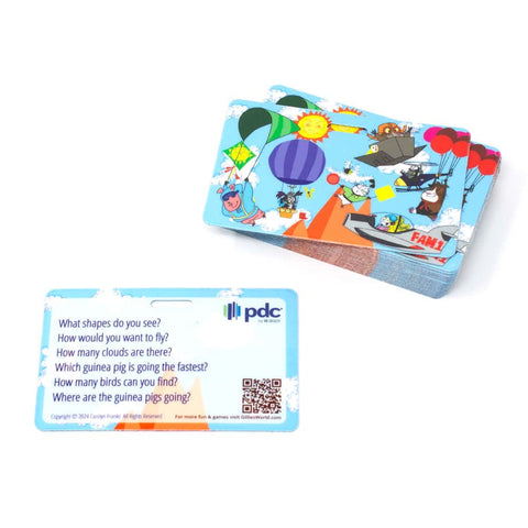 Pediatric Cards for Healthcare Providers, 25 Sky-Themed Cards ...