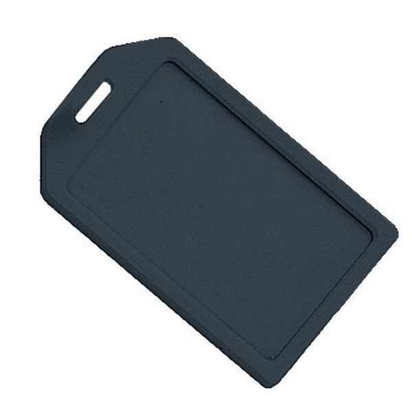 Rigid Plastic Luggage Tag Holder | Order at IDenticard Canada ...