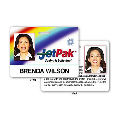Dual-Core JetPak™ ID Card (2.13" x 3.38", no slot) - IDenticard Canada