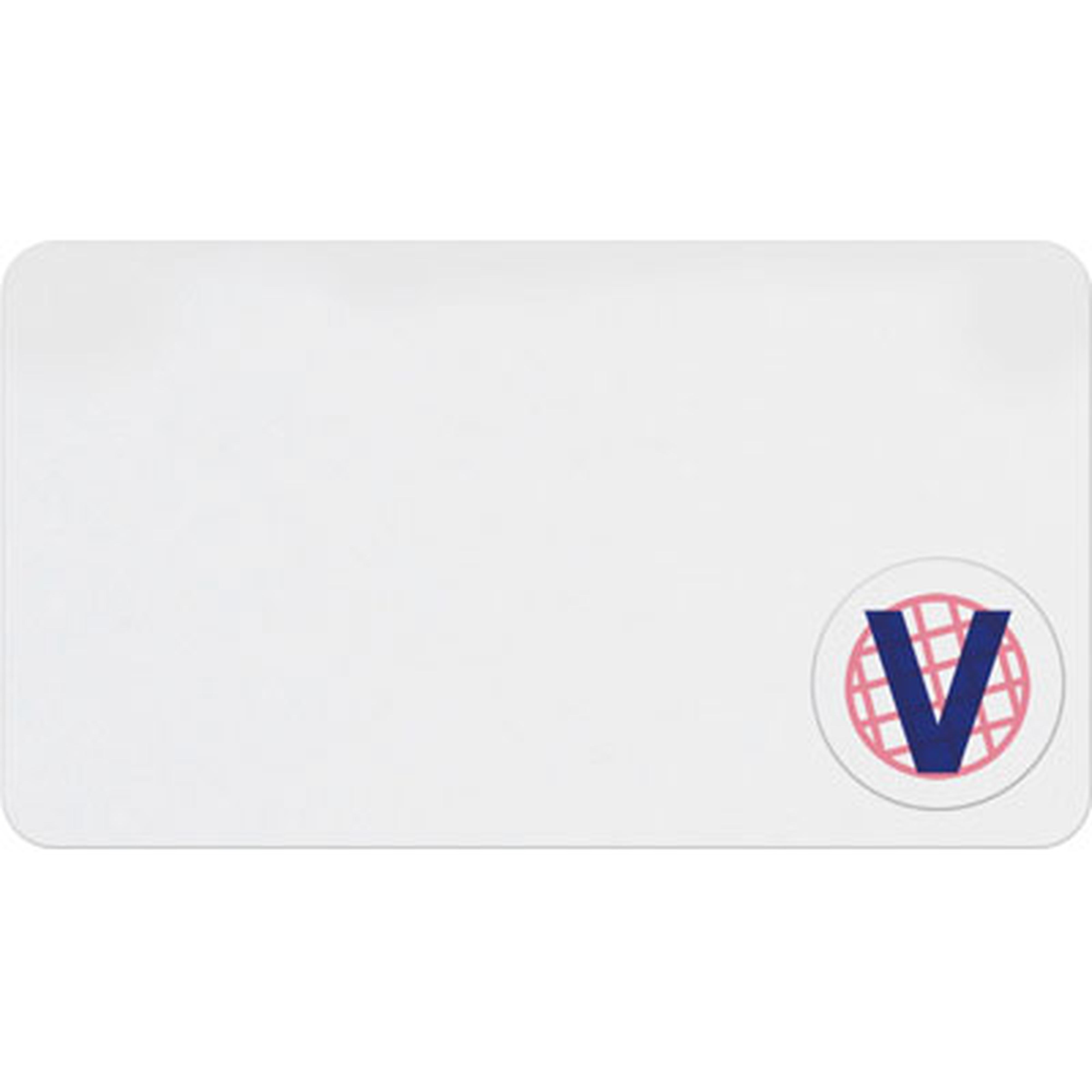 Large slotted badge back (thermal printable) with spot expiration area ...