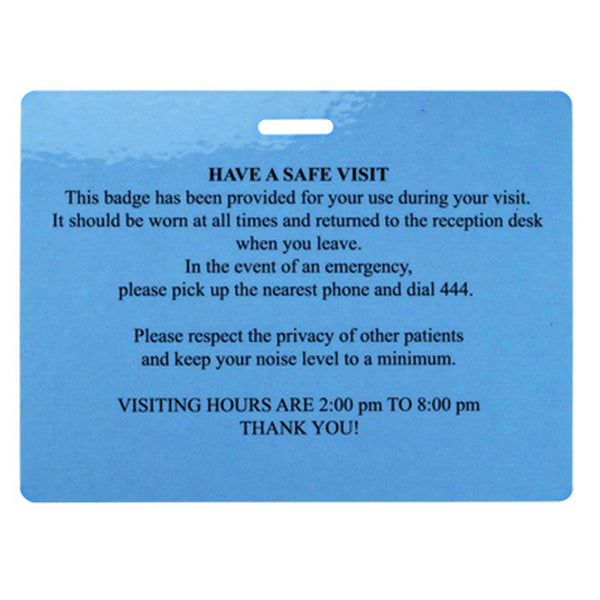 Reusable custom-printed card back - IDenticard Canada